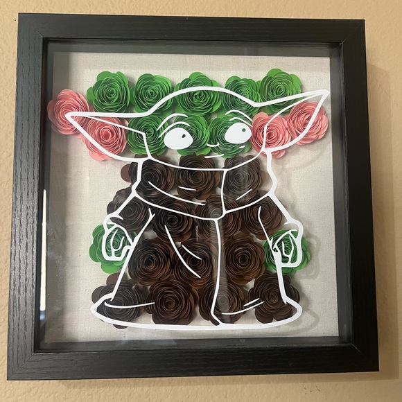 Wall Decor | Star Wars Grogu Frame Custom | Poshmark